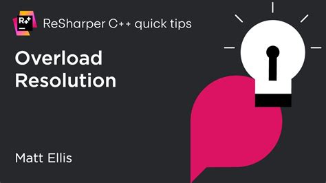 resharper c quick tips overload resolution youtube