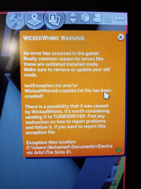 i need help with lastexception file the sims 4 technical support