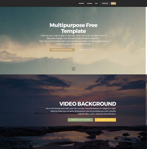39 brand new free html bootstrap templates 2020