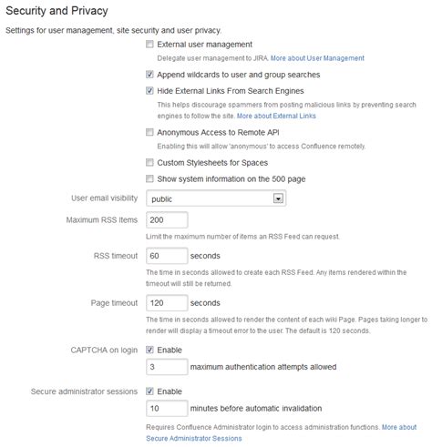 configuring captcha for failed logins confluence data center and