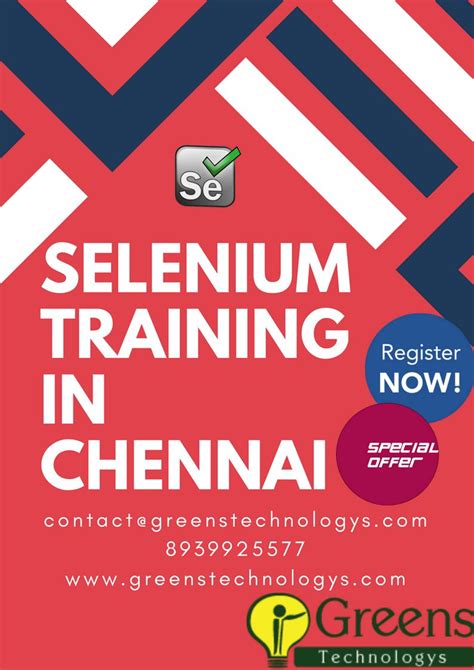 selenium training in chennai with images software testing train