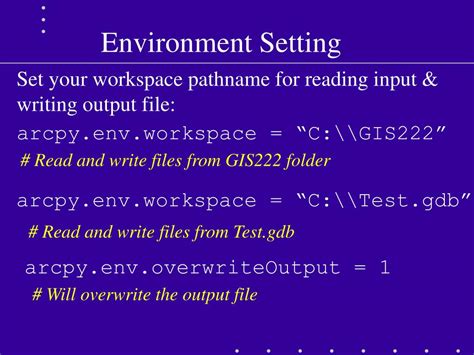 ppt introduction to arcpy powerpoint presentation free download id