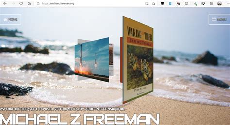 website slider rotating billboard with video demos and projects
