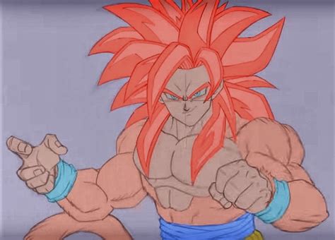 Goku Ssj4 With Gogeta Colors By Ssjgogeto On Deviantart