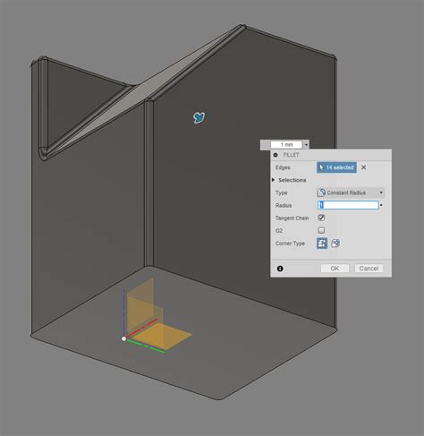 select edges by selecting face for fillet for example autodesk community