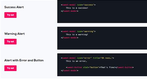 18 popup components examples with vue js