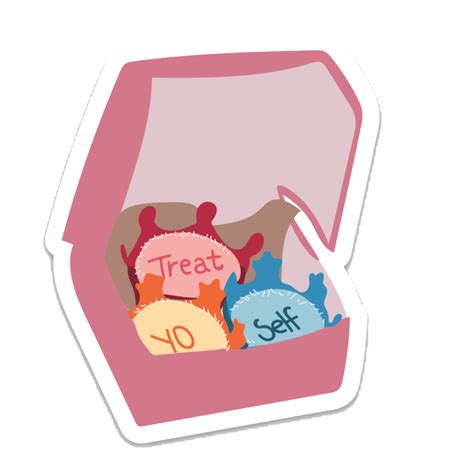 Treat Yo Self Parks Rec Sticker Lane Paper Works