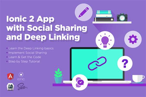 how to genrate deep links using ionic plugin deeplinks ionic v3