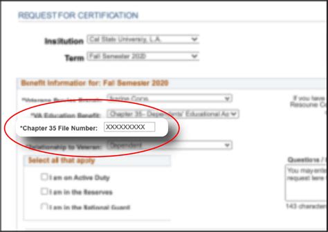 New Certification Request Cal State La