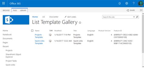 sharepoint online get list templates using powershell sharepoint diary