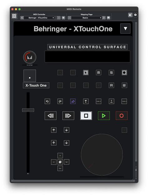 behringer x touch one remote cubase steinberg forums