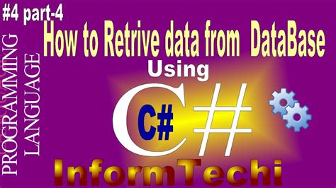 how to retrieve data from database using c retrieve data from sql 51415