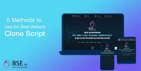 5 methods to use the best website clone script