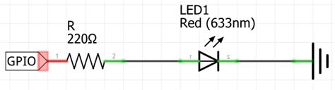 blinking led on raspberry pi using c admfactory