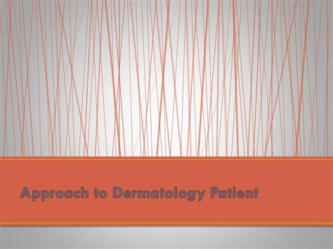 Ppt Introduction To Dermatology Powerpoint Presentation Free