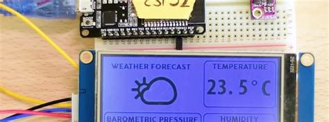 esp32 esp8266 nodemcu touch ili9341 weather station arduino arduino images