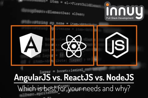 angularjs vs reactjs vs nodejs which is best for your needs and why