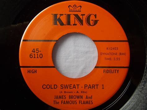 James Brown And The Famous Flames Cold Sweat 1967 Orange Label