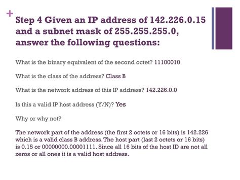 ppt how to evaluate ip address assignment for cable