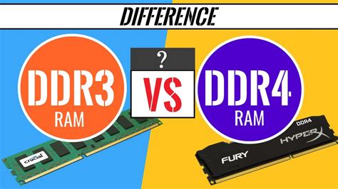 What Is The Between Difference Ddr3 Vs Ddr4 Ram Youtube