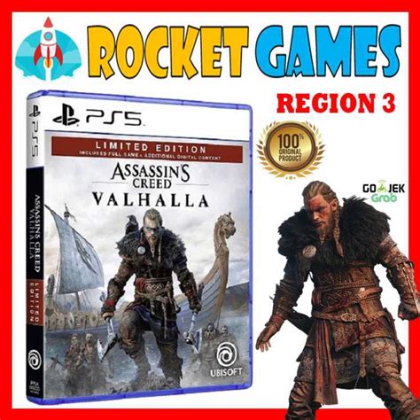 Jual Rocket Games Ps5 Assassins Creed Valhalla Assassins Creed