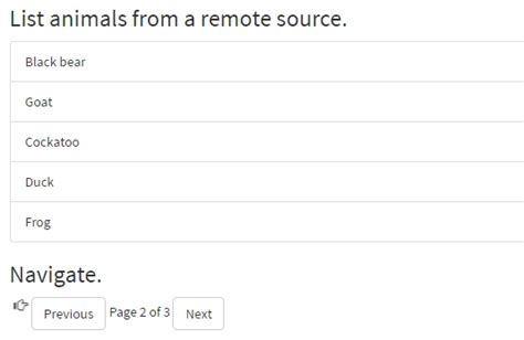 vue js 2 paginator component vue script