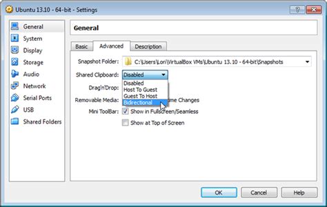 How To Copy And Paste Between A Virtualbox Host Machine And A Guest Machine