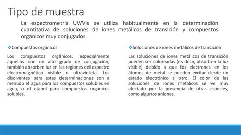Espectrofotometria Uv Visible Exposicion Pptx Descarga Gratuita