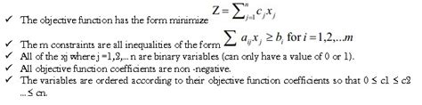 integer optimization models with binary variables tutorial