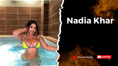Nadia Khar Insta Model Wiki Fashion Model Biography Plus Size