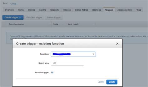 aws lambda integration with amazon dynamodb streams