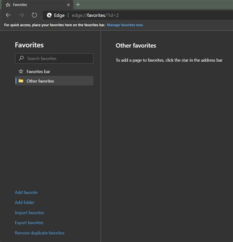 please bring set tabs aside to new edge microsoft tech community