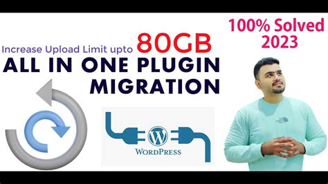 how to increase file size limit up to 80 gb in all in one plugin for