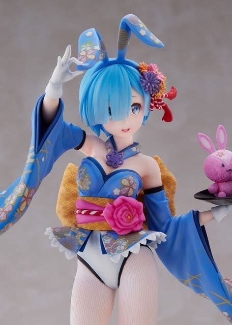 「リゼロ」レム、“和装×バニー”のオリジナル衣装に変身！ 柄、ウサ耳、尻尾…和洋折衷な魅力たっぷり 5枚目の写真・画像 アニメ！アニメ！