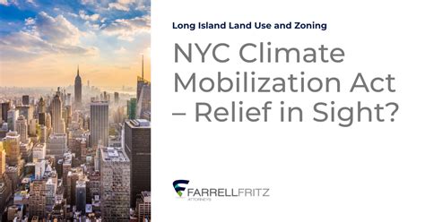 Nyc Climate Mobilization Act Relief In Sight Long Island Land Use
