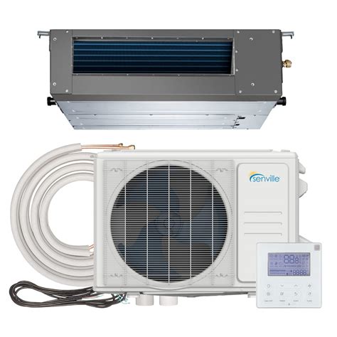 Buy Senville 9 000 Btu Ducted Mini Split Ac Heating System Concealed