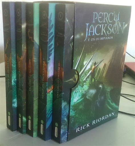 Percy Jackson E Os Olimpianos Coleção Com 5 Livros Mercado Livre