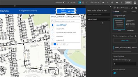 manage your branch versions with arcgis experience builder youtube