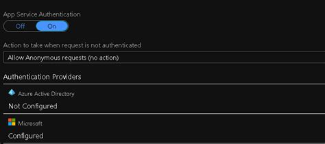 azure app service authentication authorization and