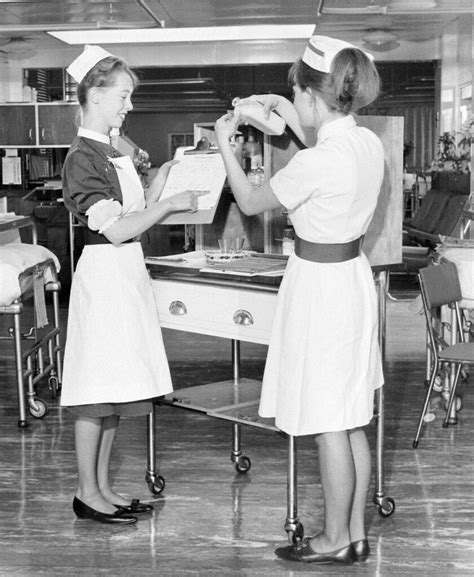 Nurses Sister And Nurse 1960s Nurses Uniforms And Ladies Workwear