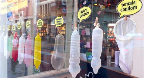 Condomerie Amsterdam Worlds First Condom Shopamsterdam Red Light