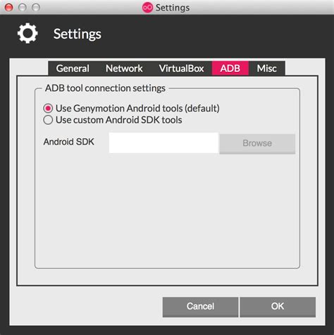 genymotionでadbが起動できない adb server is out of date killing… が出た時の対応