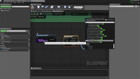 unreal engine blueprint for each loop youtube