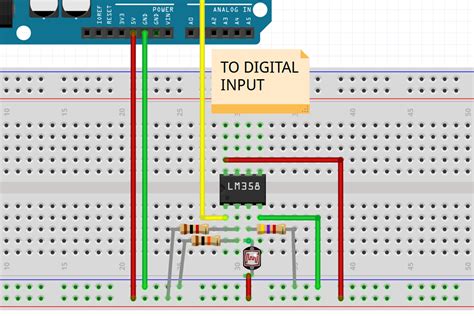 use a comparator or op amp to simplify light dependent resistor output