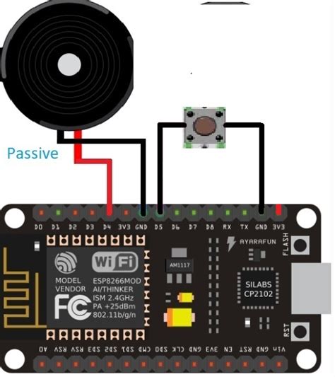 esp8266 nodemcu create a melody geekering