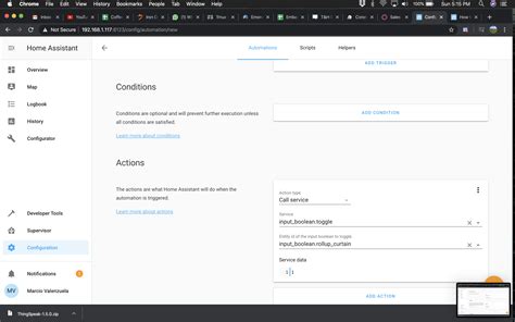 error when creating toggle automation home assistant os home