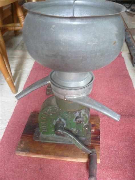 cream milk separator diabolo antique hand operated complete and in