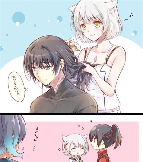 Mio Noah And Sena Xenoblade Chronicles And 1 More Drawn By Ui Frara