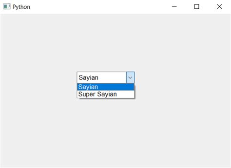 pyqt5 setting font to all the items in combobox