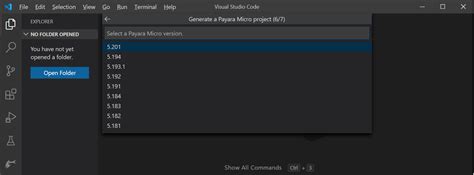 payara micro tools in vscode payara community documentation